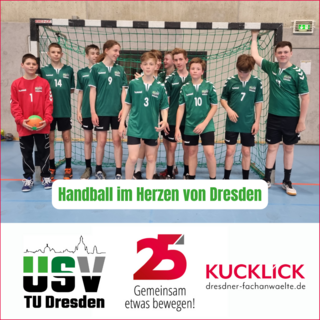 25 – Gemeinsam etwas bewegen! // USV TU Dresden e. V. – Handball im Herzen der Stadt